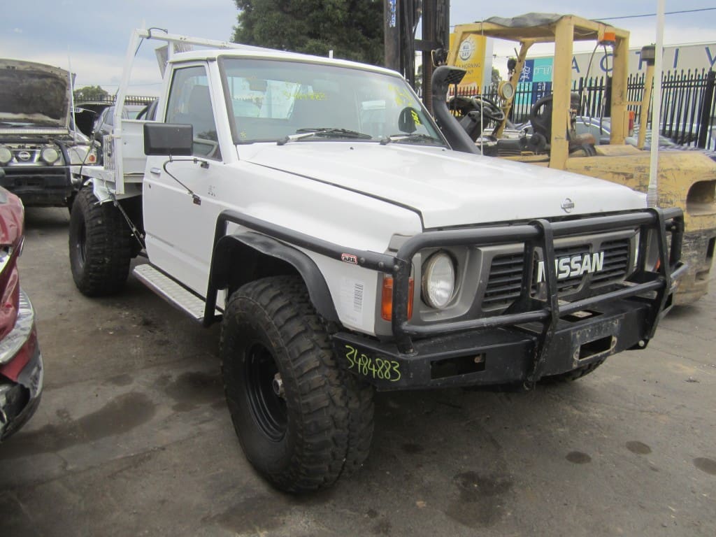 NISSAN PATROL GQ Y60 UTE TD42 DIESEL 1995 WRECKING