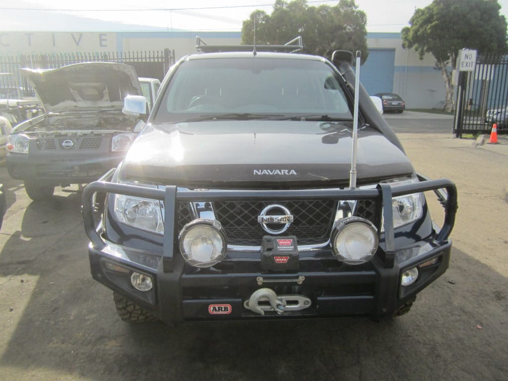 NISSAN NAVARA D40 STX 550 V6 DIESEL V9X AUTO 2013 WRECKING