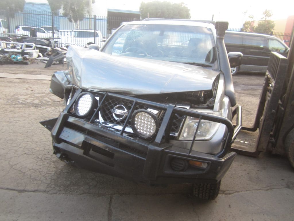 NISSAN NAVARA D40 MNT KING CAB TRAY GREY 2008 WRECKING