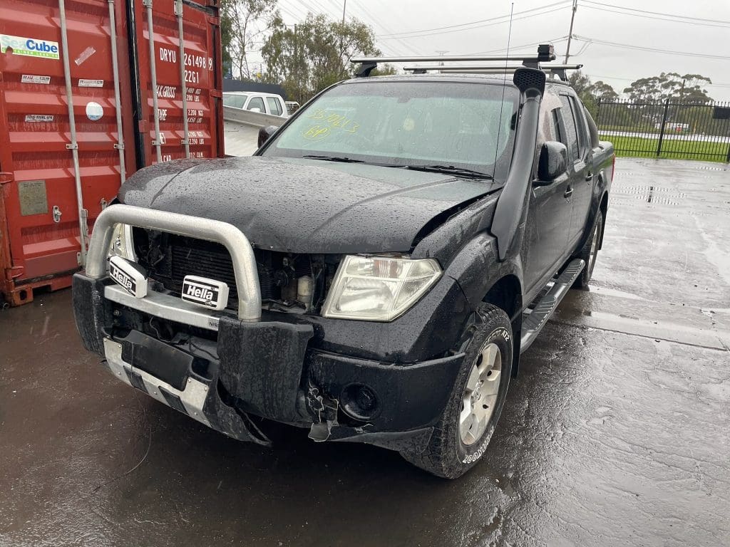 NISSAN NAVARA D40 MNT THAI YD25 DIESEL BLACK 2011 WRECKING